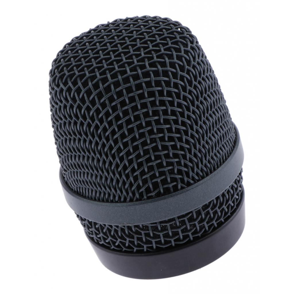 Grille Ball Head Black Steel Mic Mesh Cover for Mo... – Grandado
