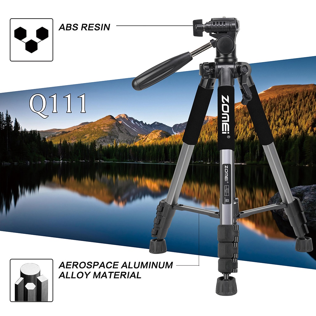 Original ZOMEI Q111 Portable voyage en aluminium c... – Grandado