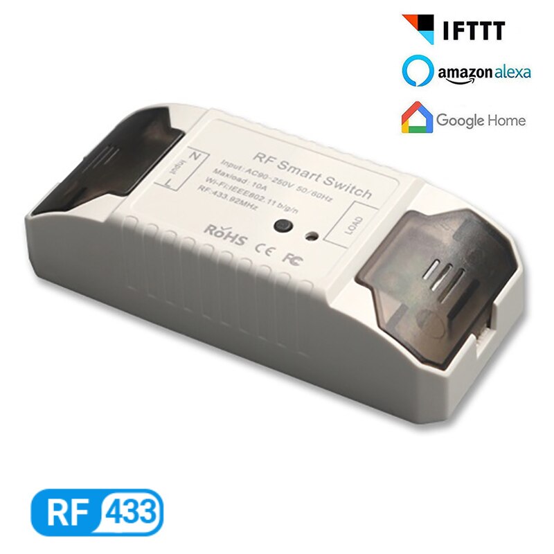 1/4PCS Tuya WiFi/433 Smart Switch Device Universal... – Grandado