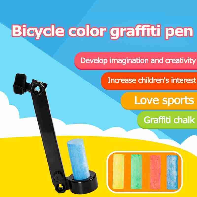 Bicycle Graffiti Chalk Fixed Frame Children's Bicy... – Grandado