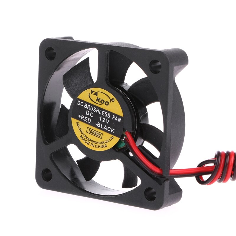 Dc 12v 0.12a 2- pin 50 x 50 x 10mm kpl tietokoneen... – Grandado