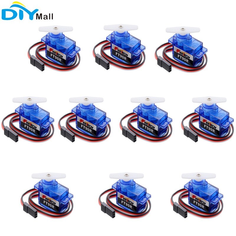 10pcs/lot Feetech FT90R Micro Digital Servo 360 De... – Grandado