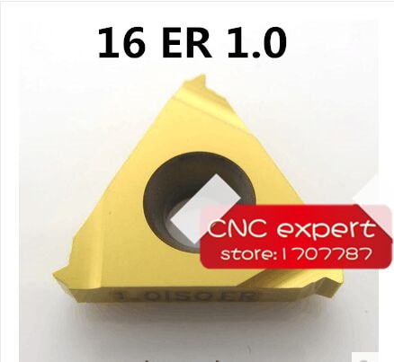 16ER 1.0 ISO Carbide Threading Inserts External Th... – Vicedeal