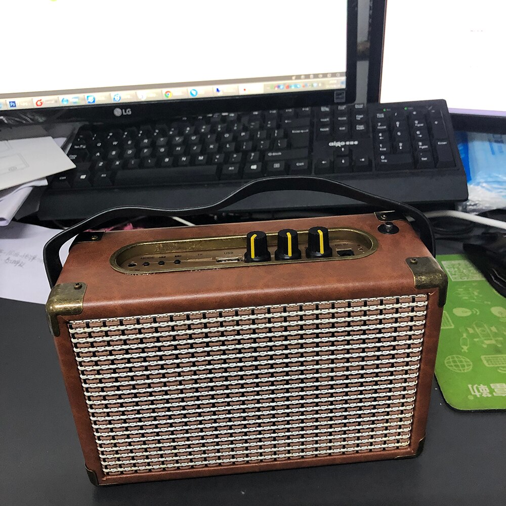 Retro Bluetooth speaker, multi-function MP3 player... – Grandado
