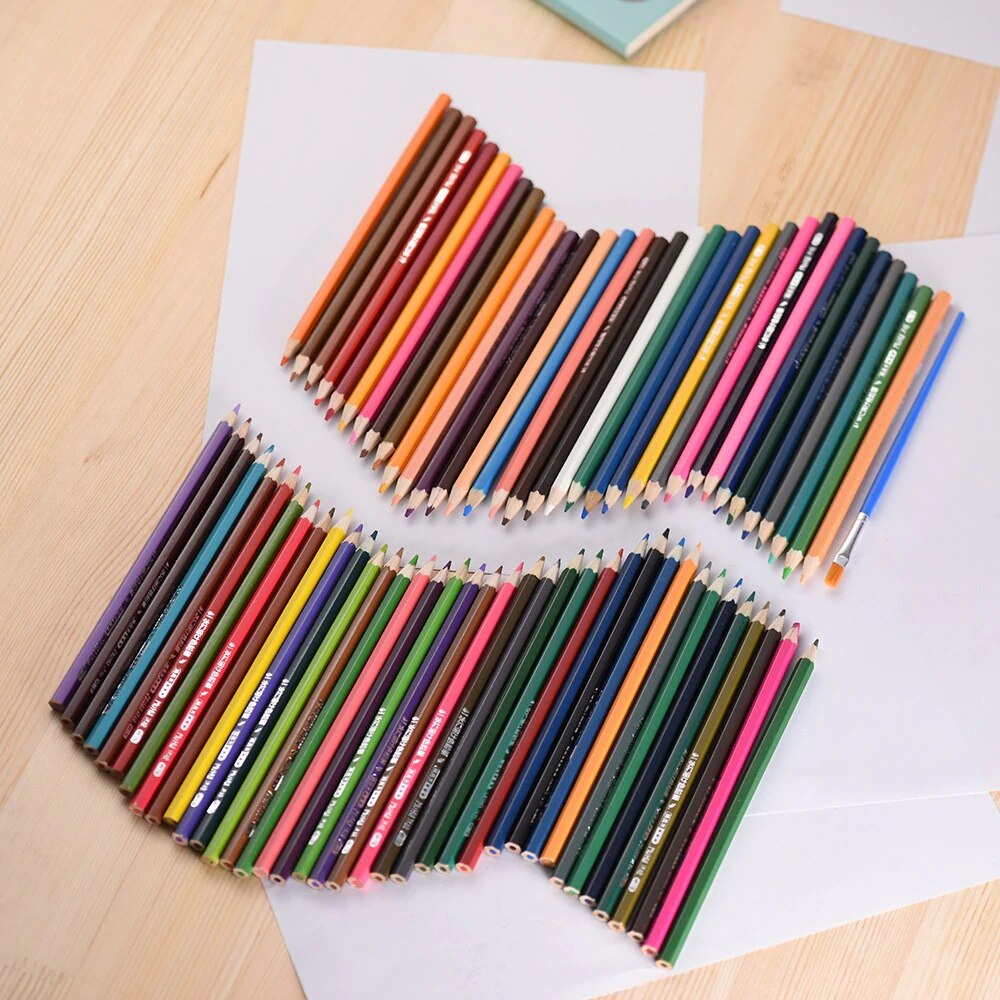 72pcs Colored Pencils Set Watercolor Pencils Kit W... – Grandado