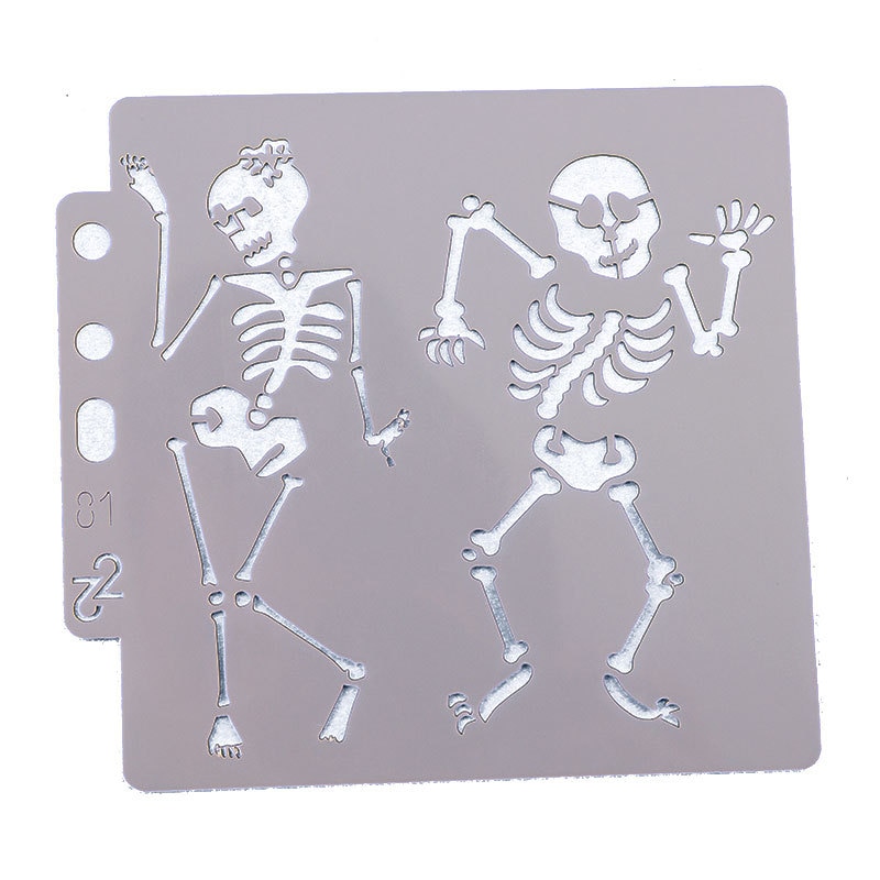 13 cm 5.1 inch dancing skeleton DIY layer scrapboo... – Vicedeal
