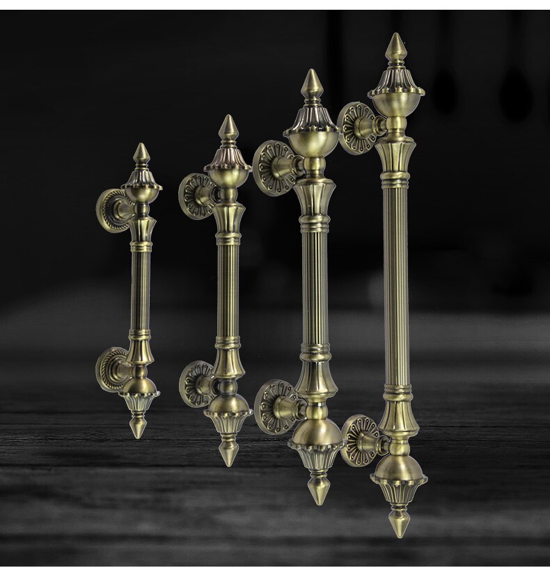 1 Stuks Deur Handvat Antieke Zinklegering 280-550M... – Vicedeal