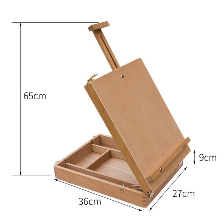 Desktop Box Easel Artist Painting Hardware Accesso... – Vicedeal
