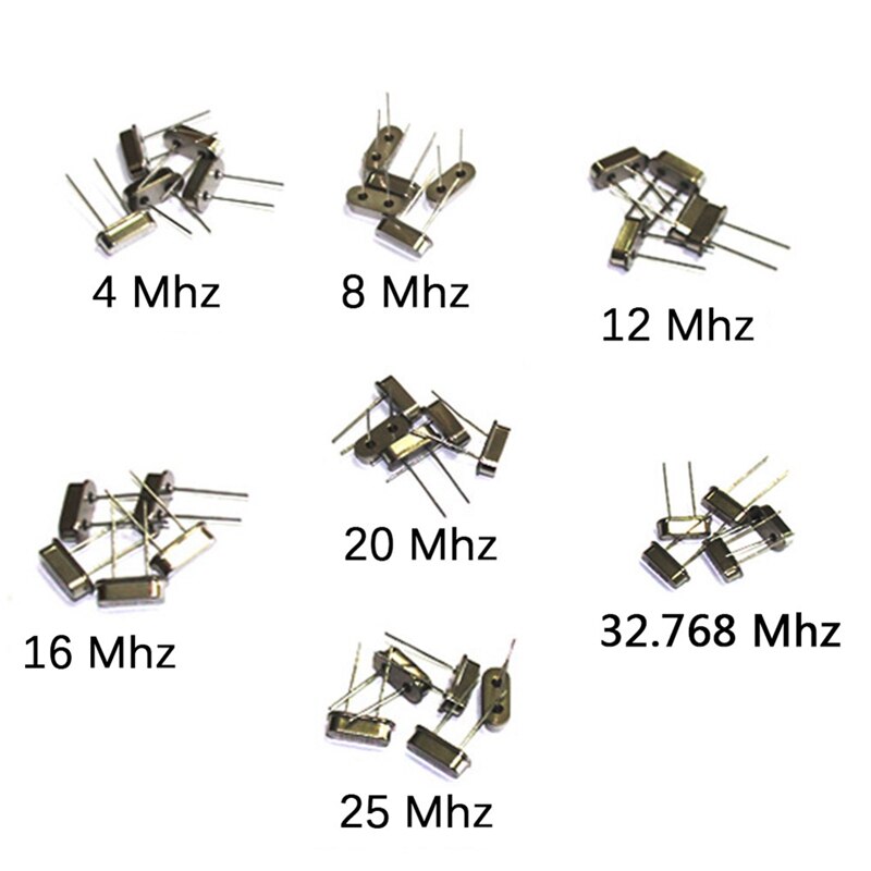 35Pcs Crystal Oscillator Elektronische Kit, HC-49S... – Vicedeal