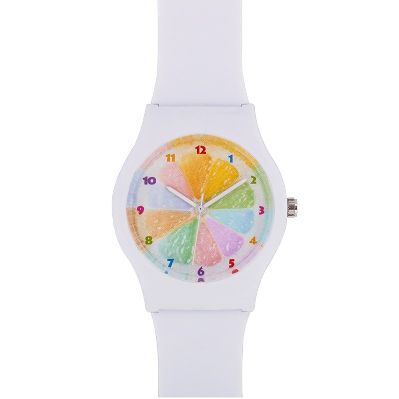 Colorful Orange Dial Women Water Resistant Sports ... – Grandado