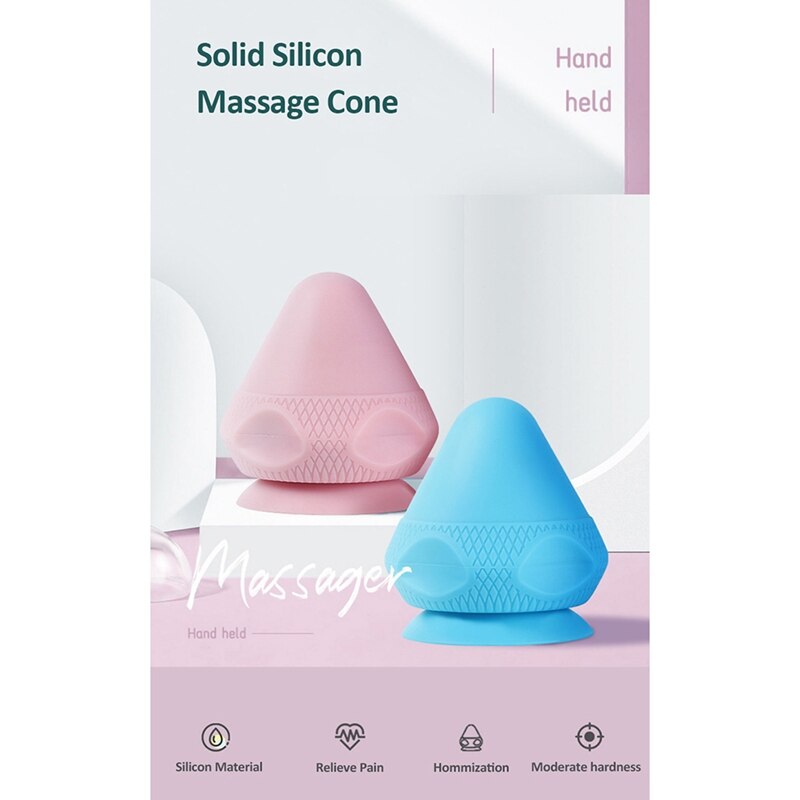 Silicon Massage Cone Solid Adsorption Ball Psoas M... – Grandado
