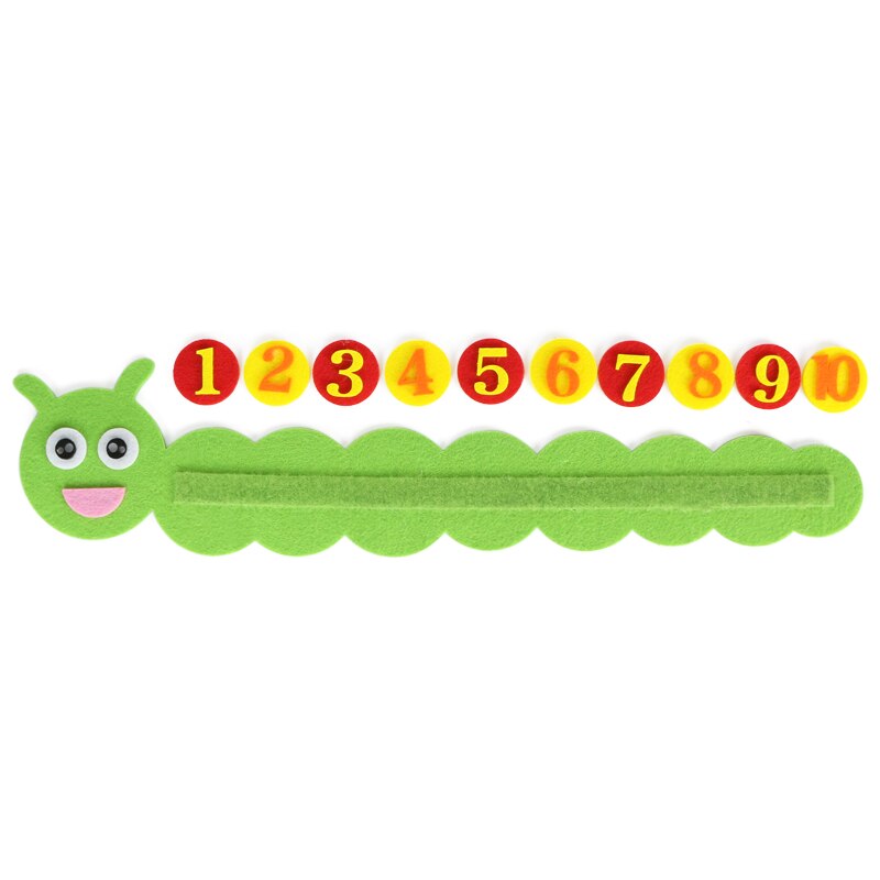 2Pcs/Set Big Size Felt Cloth Cute Worm Craft For C... – Grandado