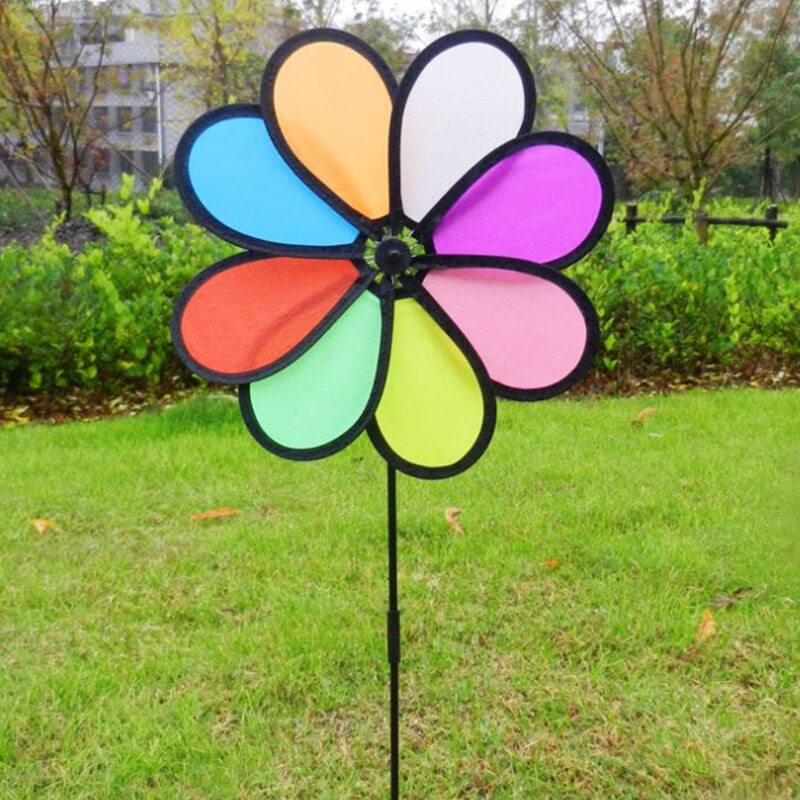 Windmill Toys Children Kids Garden Decoration 8 Le... – Grandado