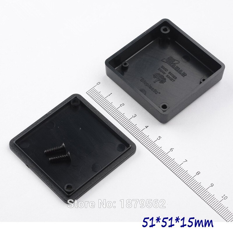 [2 colors] 51*51*15mm plastic electronics project ... – Grandado