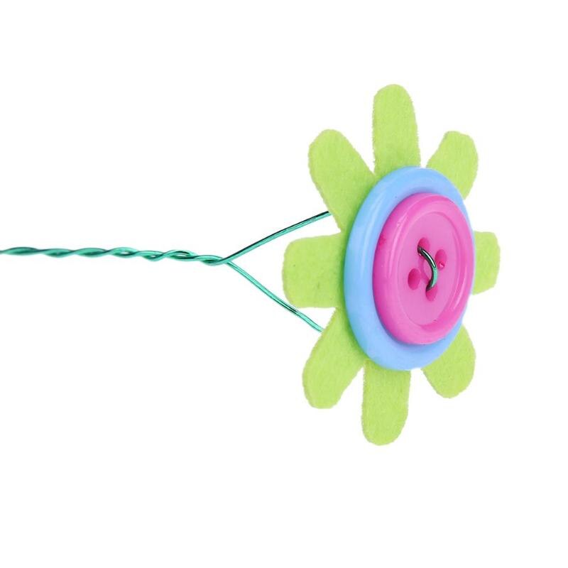 40 Pcs/set Button Bouquet Kids DIY Handcraft Flowe... – Vicedeal