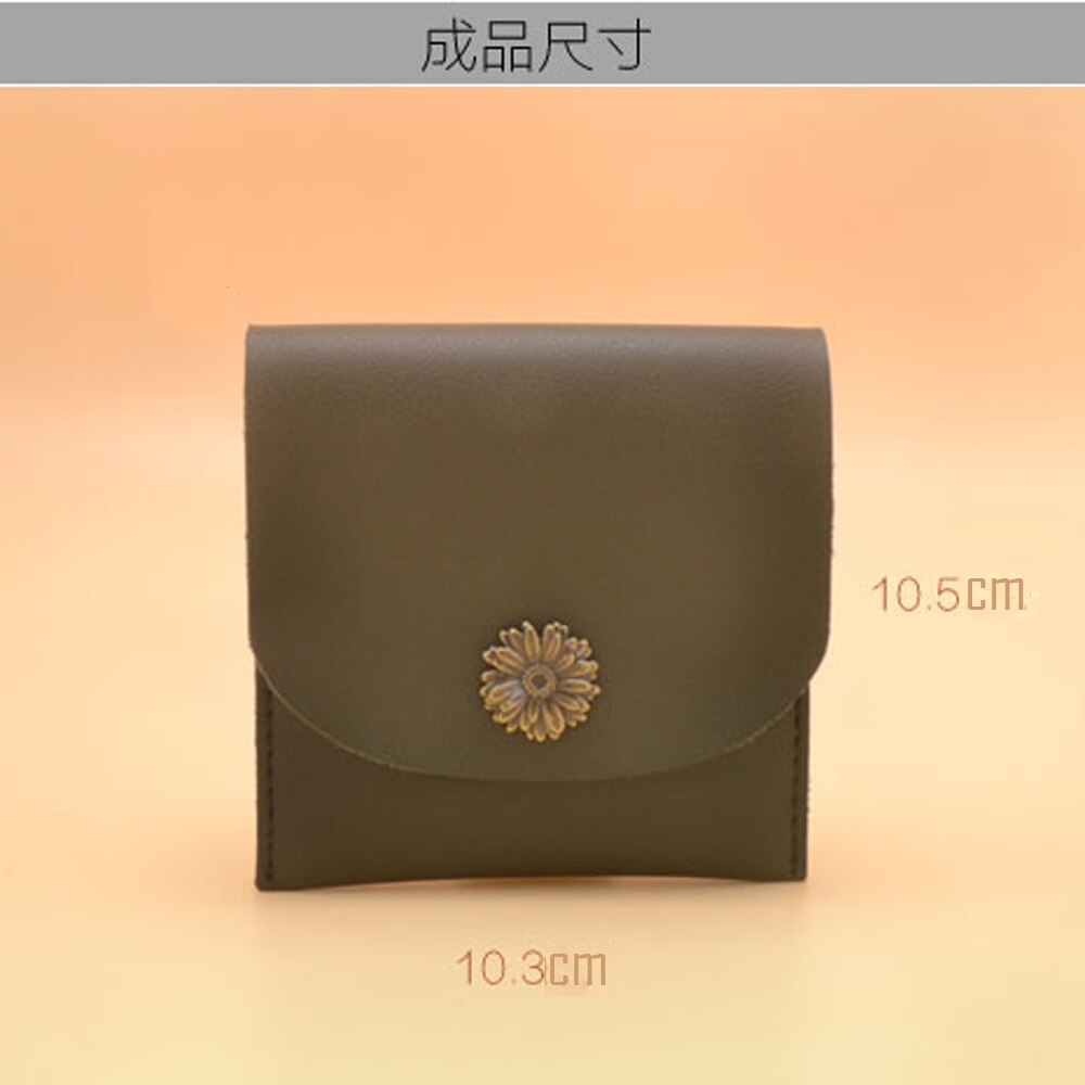 DIY leather craft small women wallet card holder s... – Grandado