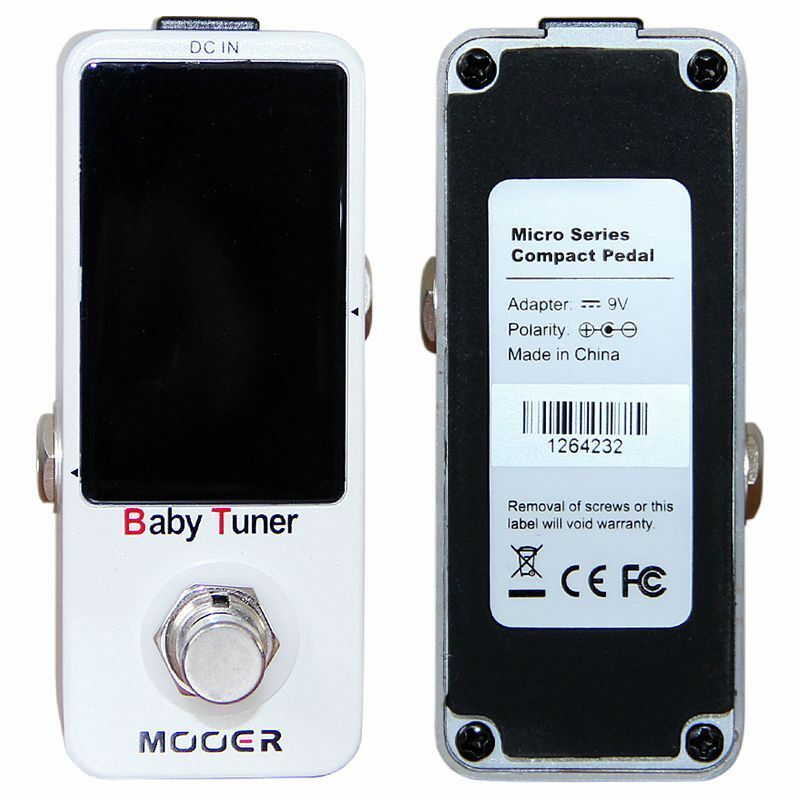 MOOER BABY TUNER Effect Guitar Pedal / Baby Tuner ... – Vicedeal