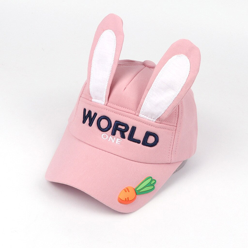 Children's Cartoon Bunny Carrot Baseball Cap Thin ... – Grandado