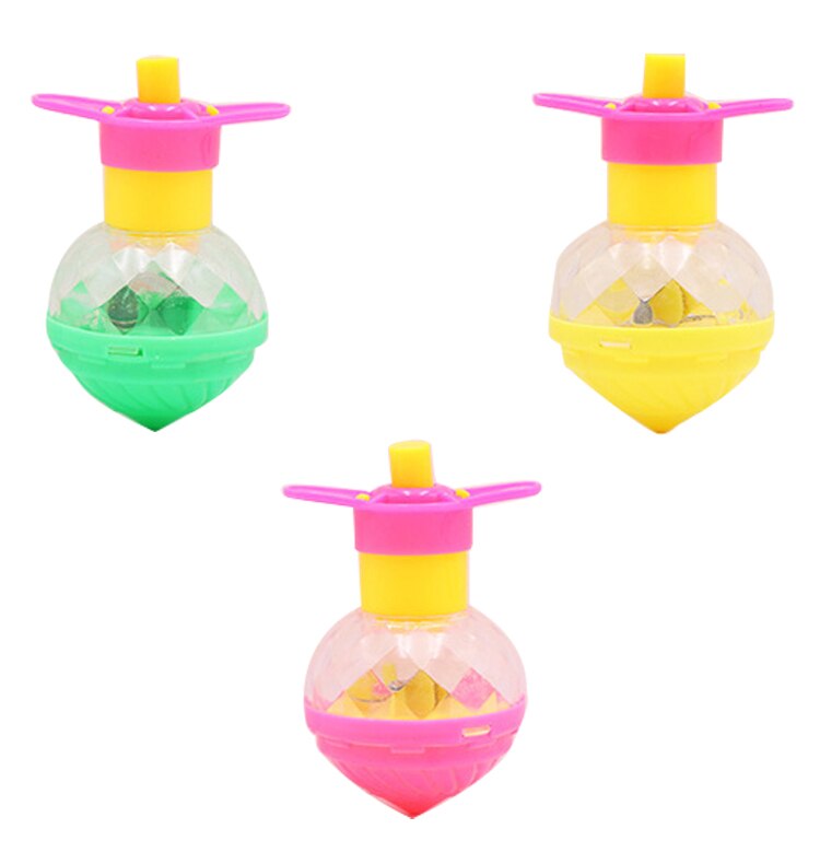 3pcs Random Color Colorful Light Up Gyro Children ... – Vicedeal