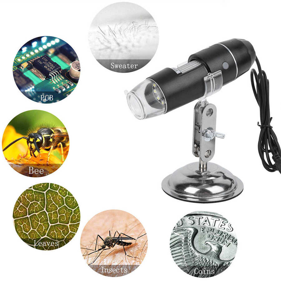 200X USB Microscope Microscope Camera Endoscope Ad... – Grandado