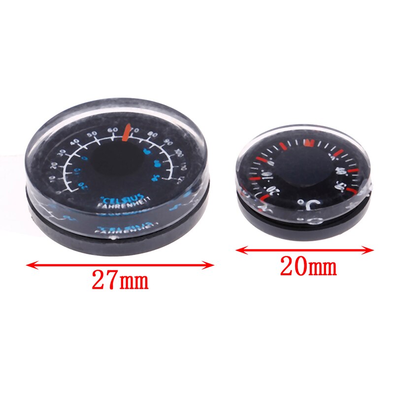 20mm 27mm Plastic Digital Thermometer Round Mini T... – Grandado