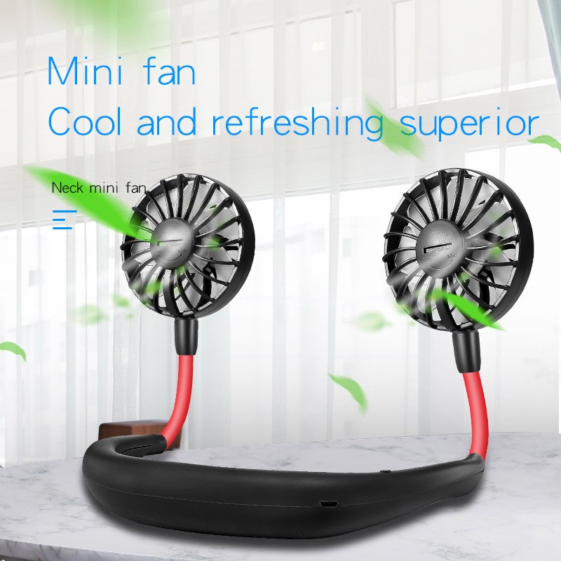 Newly Hands Free Neckband Fan Portable Wireless US... – Vicedeal