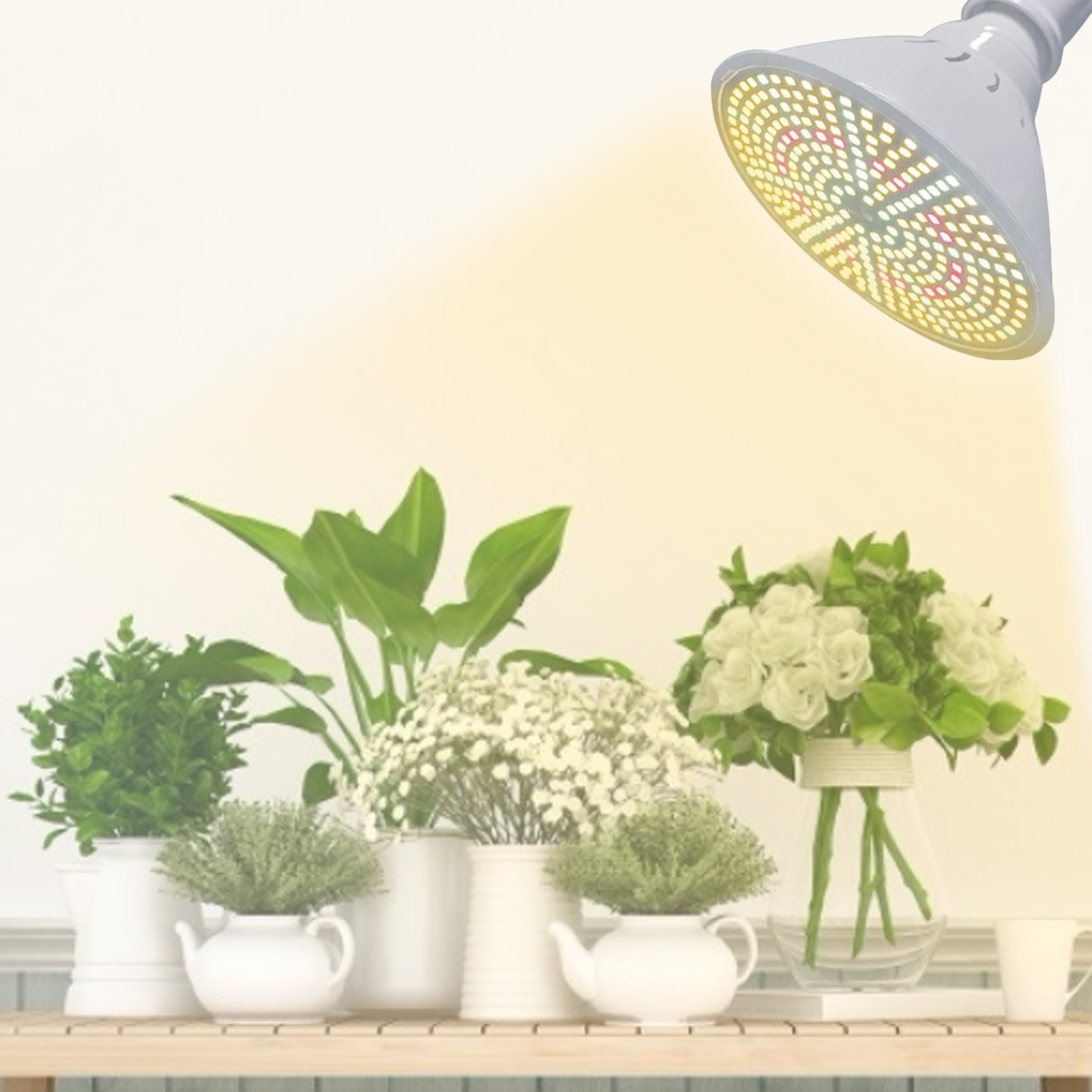 LED Growth Bulb Simple Fluorescent Garden Plant Li... – Grandado