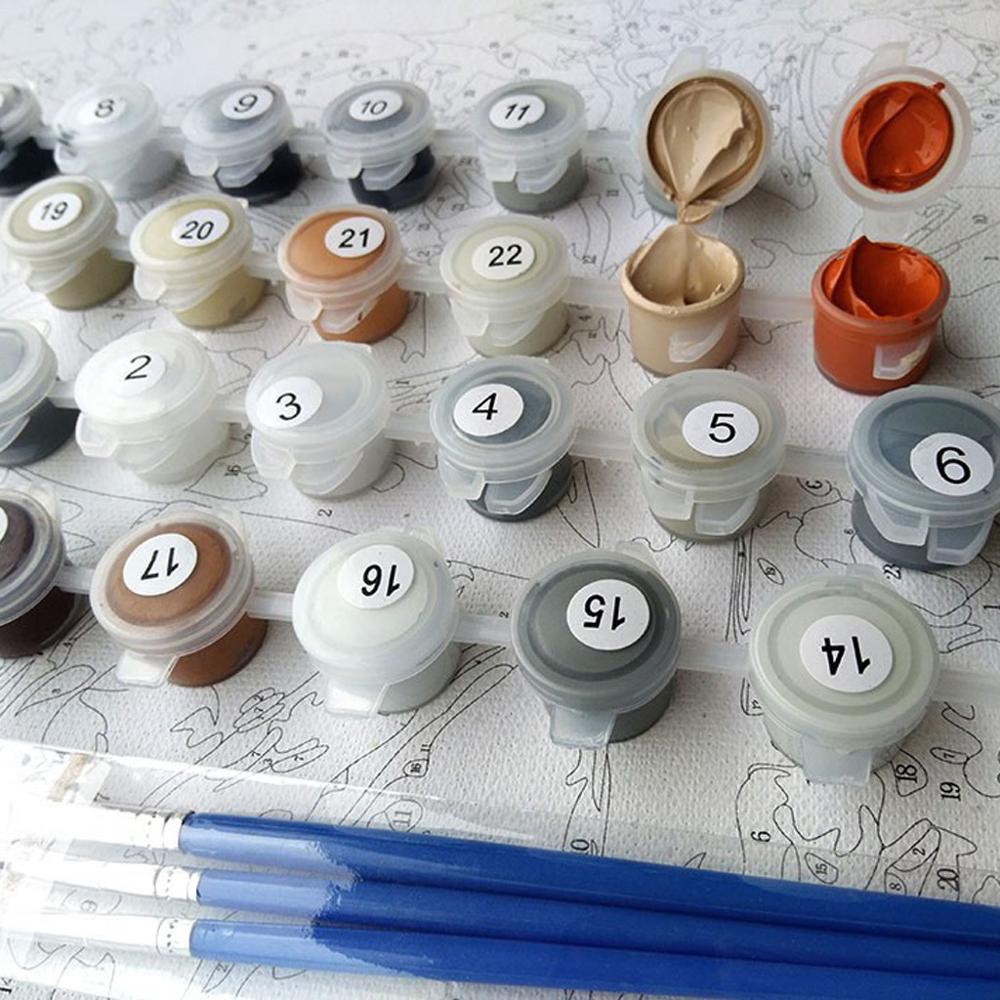 Diy Painting By Numbers Kit Coloring By Numbers Pi... – Grandado