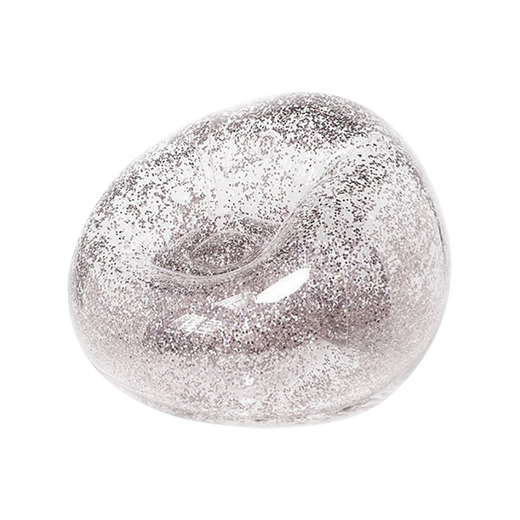 Transparent Shiny Inflatable Sofa Lazy Bean Bag Ai... – Vicedeal