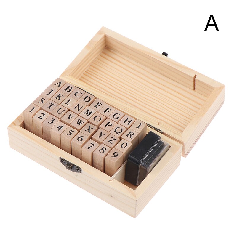 Self Inking Number Letter Stamp School Stationery ... – Vicedeal