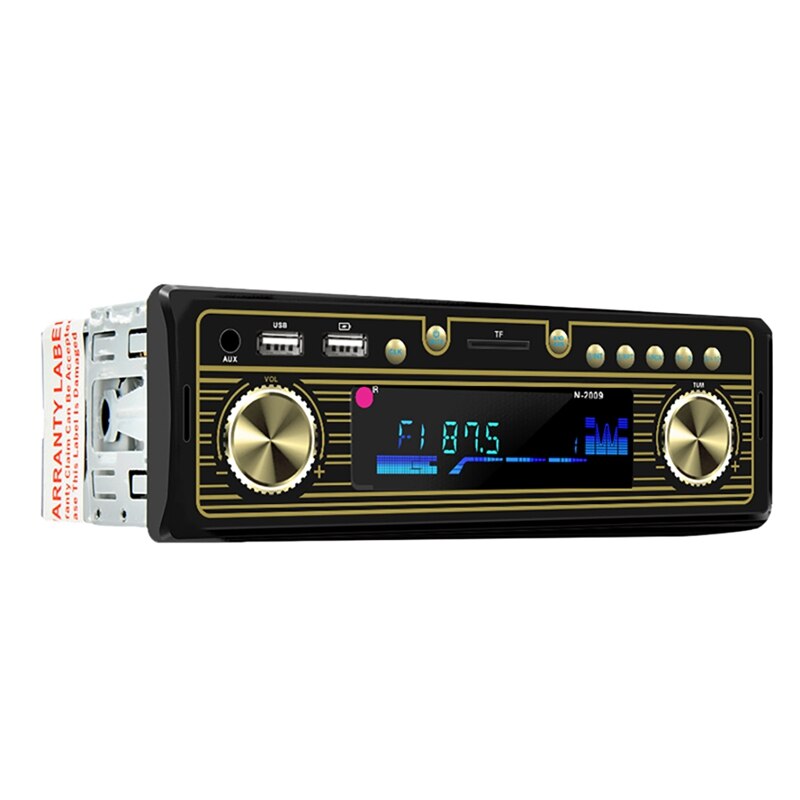 Autoradio Retro Een Din Autoradio Car Audio Blueto... – Vicedeal