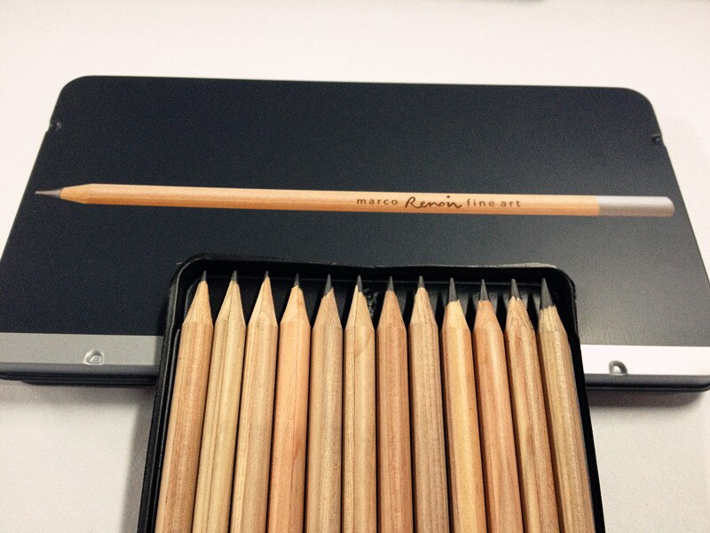 MARCO RAFFINE FINE ART SET OF 12 PIECE SKETCHING P... – Vicedeal