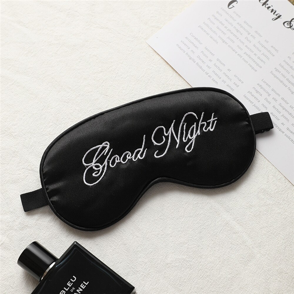 Sleep Mask Sleeping Silk Eye Cover Dream Night Mas... – Grandado