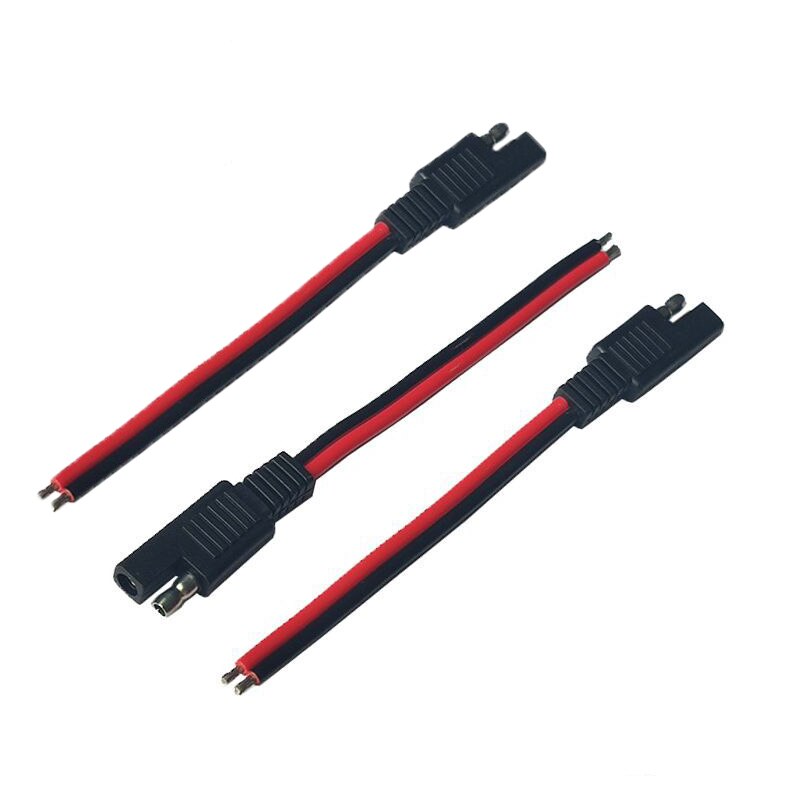 3 Pcs 14AWG SAE Extension Cable 2-Pin SAE Quick Co... – Grandado