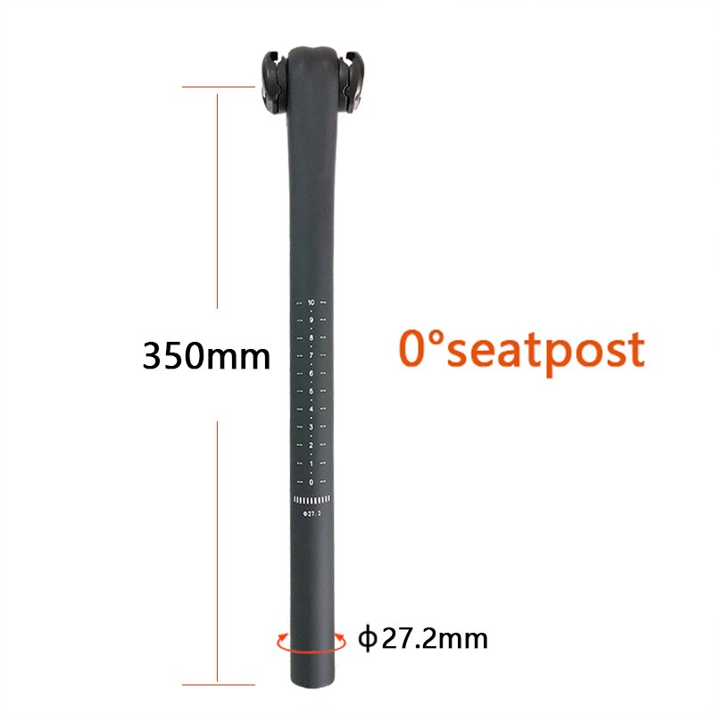 ZNIINO 25mm Carbon offset Seatpost 27.2*350mm Carb... – Grandado