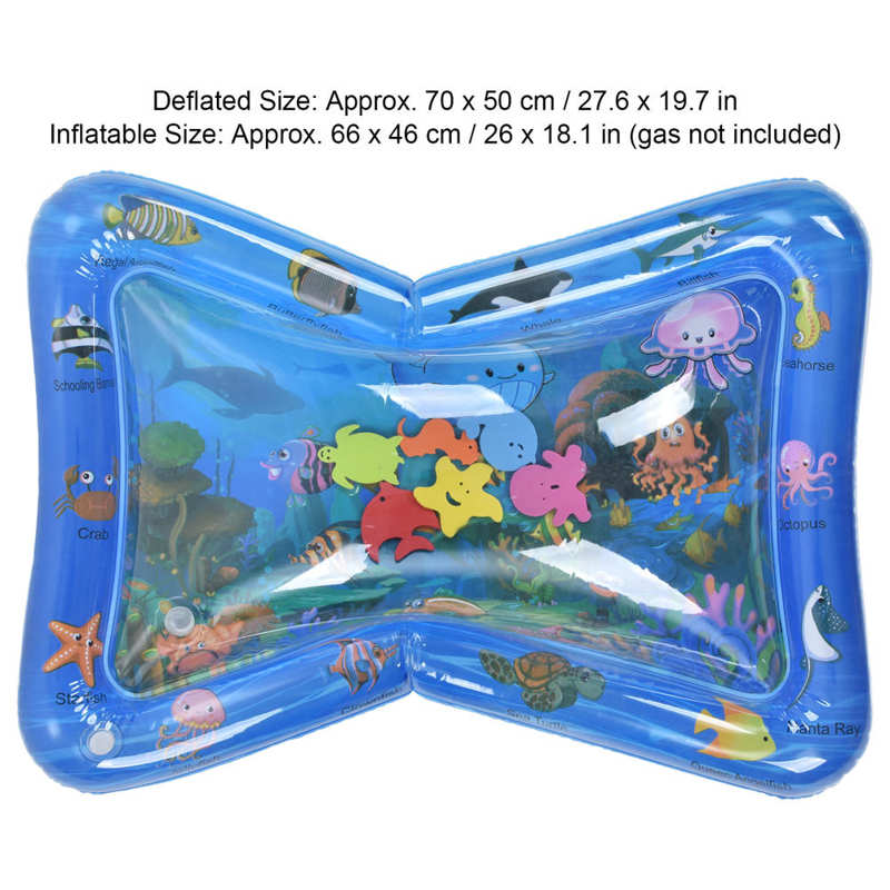 Water Mat Blue Baby Water Mat Harmless for Househo... – Grandado