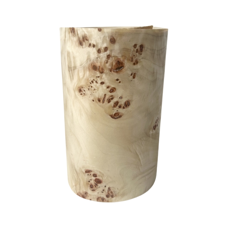 Rollo de chapa de madera de álamo de 24cm x 230cm ... – Grandado