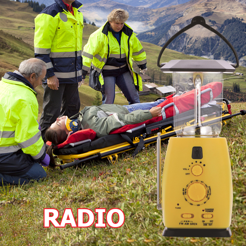 Multifunctionele Solar Radio Hand Crank Emergency ... – Grandado