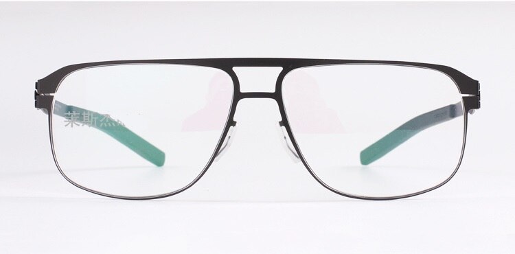 Screwless Glasses Frame Men Retro Metal Trendy Ful... – Grandado