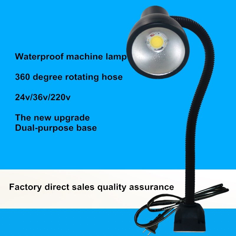 Lampe LED pour Machine industrielle 12W 24V/220V, ... – Grandado
