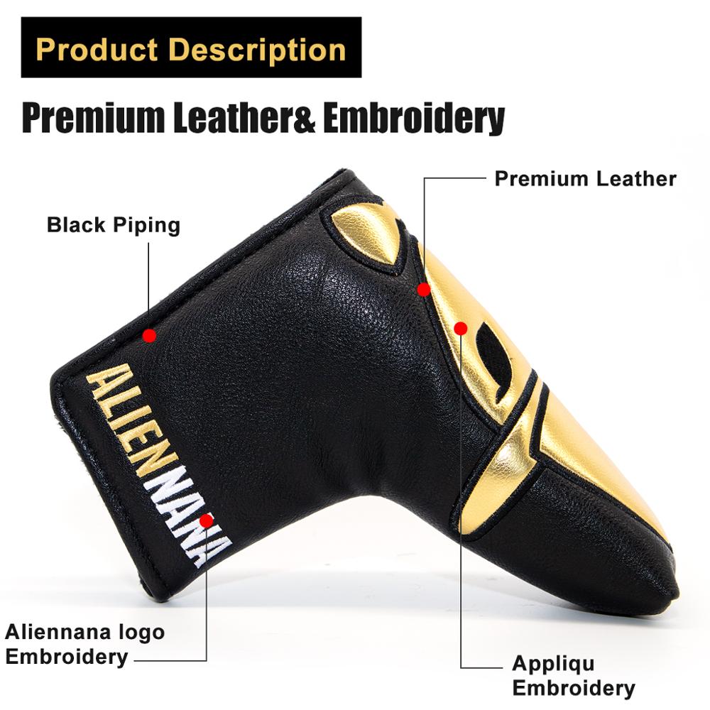 Putter Cover Aliennana Blade Putter Headcover Golf... – Grandado
