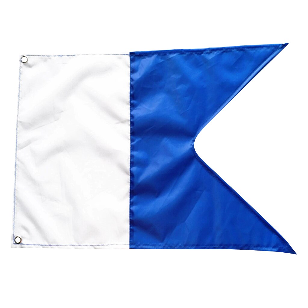 Alpha Flag With Metal Eyelets 20 "x 14" (50 X 35 C... – Grandado