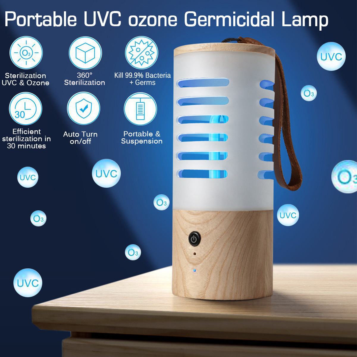 2.5W UVC Germicidal Lamp Ozone Influenza Sterilize... – Grandado