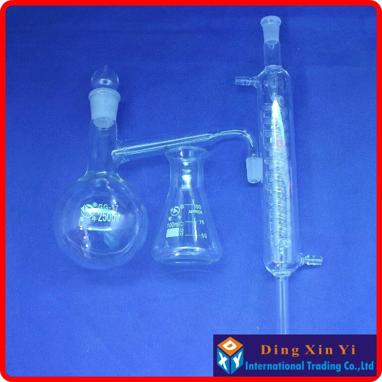 250ml Distiling Apparatus with ground glass joints... – Vicedeal