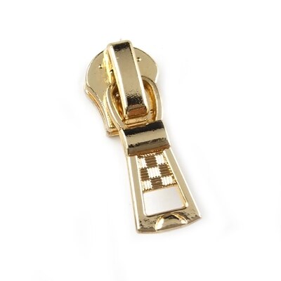 20pcs/lot, Plating Gold Color 5# Metal Zipper Slid... – Grandado