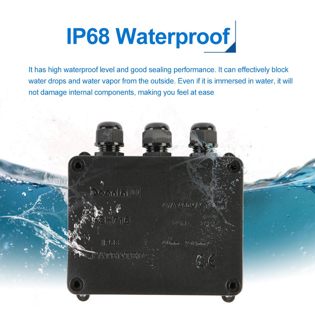 Outdoor Cable Connector Shell Junction Box Electri... – Grandado