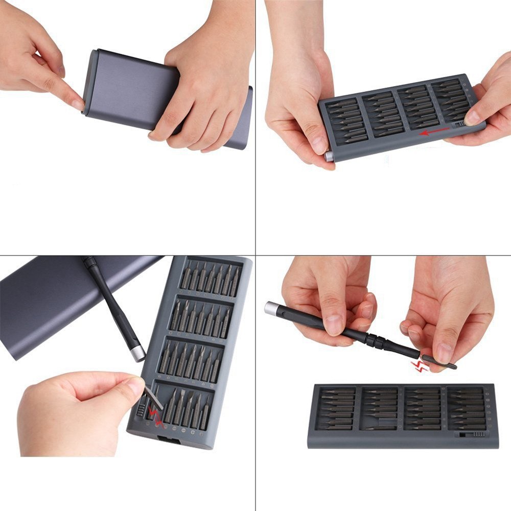 Screwdriver Set 56-in-1 Aluminum Handle S2 Tool St... – Grandado