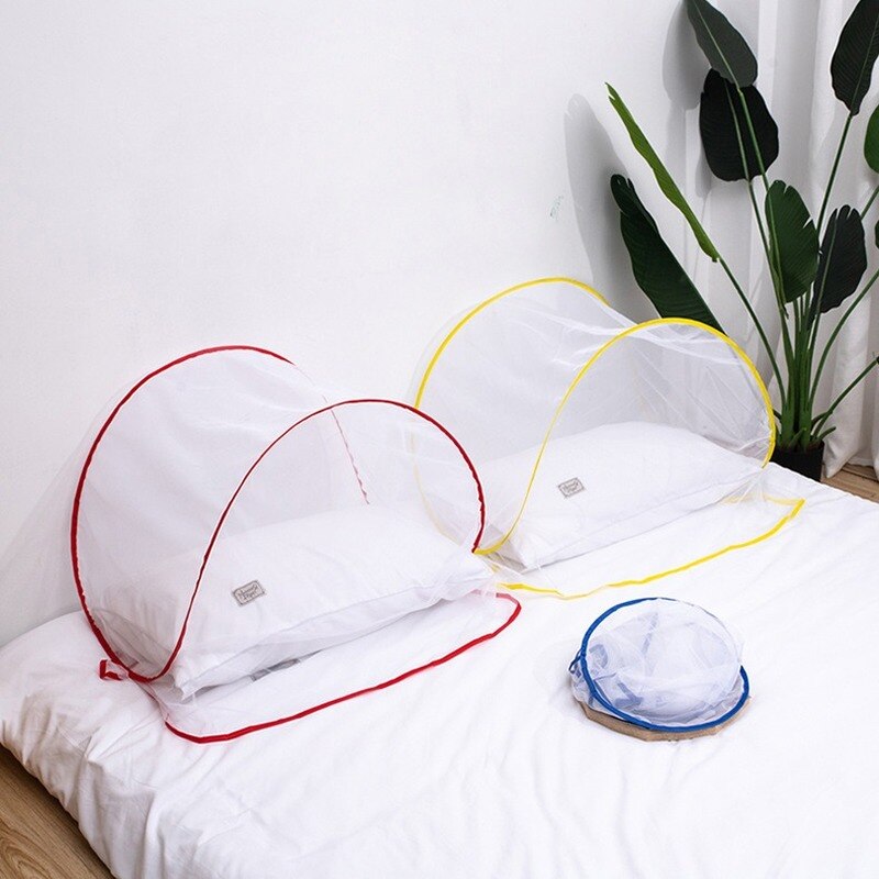 Enlarged Folding Mosquito Net Cover Round Head Tra... – Vicedeal