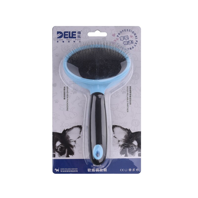 Hair Detangler Brush Comb for Cat Dog Remove Deshe... – Grandado