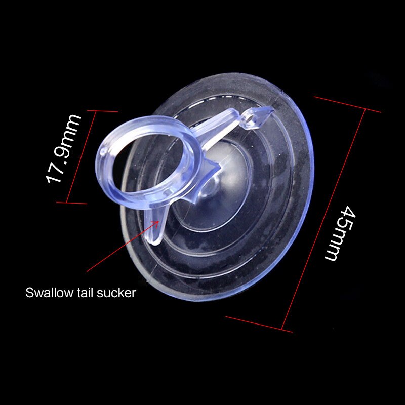 45Mm 10 Pcs Rubber Clear Zuignap Sucker Zuignap Ha... – Grandado